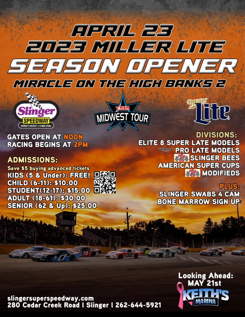 ASA Racing Brand Returns to Slinger Speedway | Appalachian Sucker Punch ...