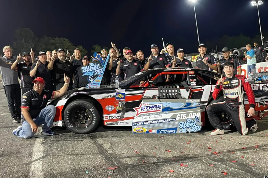 Last-Lap Pass Nets Gio Ruggiero First-Career Super Late Model win in ...