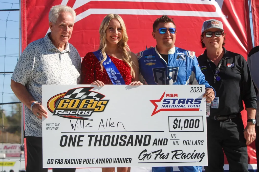 Go Fas Racing Pole Award Given Out Throughout Inaugural ASA STARS ...