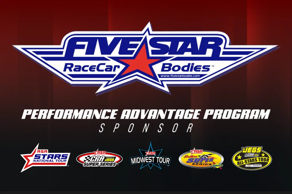 Five Star Race Car Bodies Continues Support of ASA Branded Tours ...