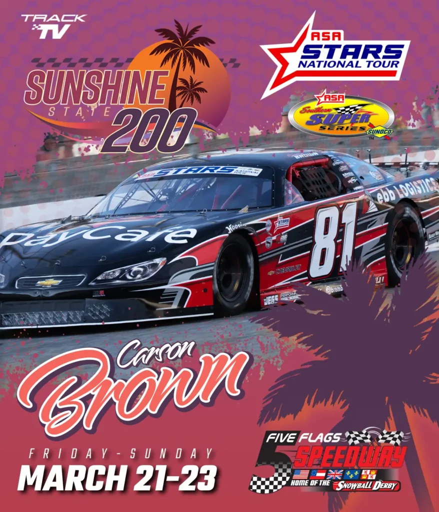 Carson Brown Enters Sunshine State 200 | Appalachian Sucker Punch ASA ...