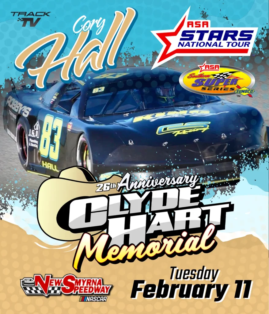 Cory Hall Enters 26th Annual Clyde Hart Memorial | ASA STARS National Tour