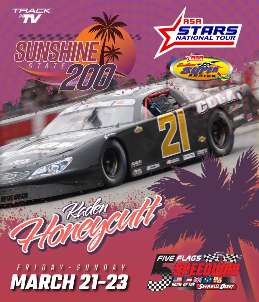 Kaden Honeycutt Among Early Entries for Sunshine State 200 ...