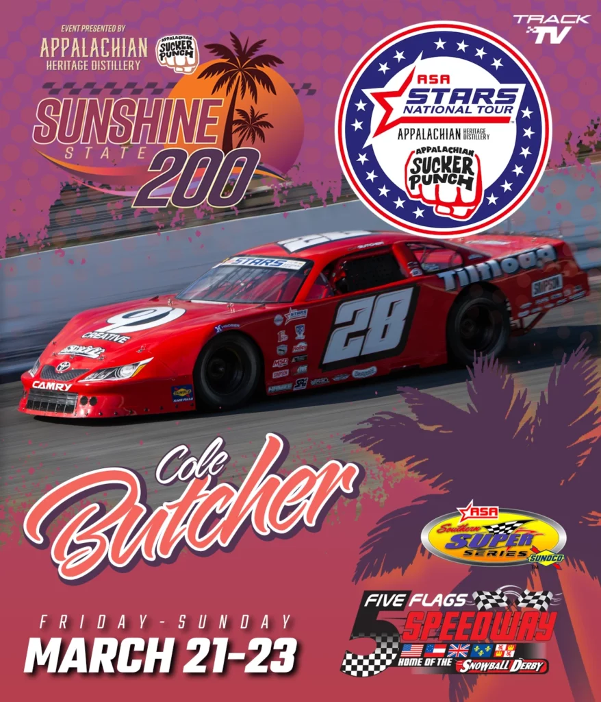 Cole Butcher Enters Sunshine State 200 | Appalachian Sucker Punch ASA ...