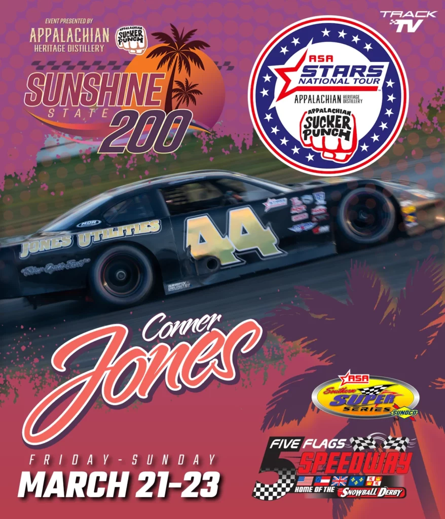 Conner Jones Enters Sunshine State 200 | Appalachian Sucker Punch ASA ...