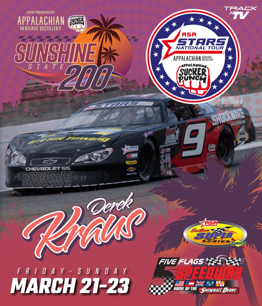 Derek Kraus Enters Sunshine State 200 | Appalachian Sucker Punch ASA ...