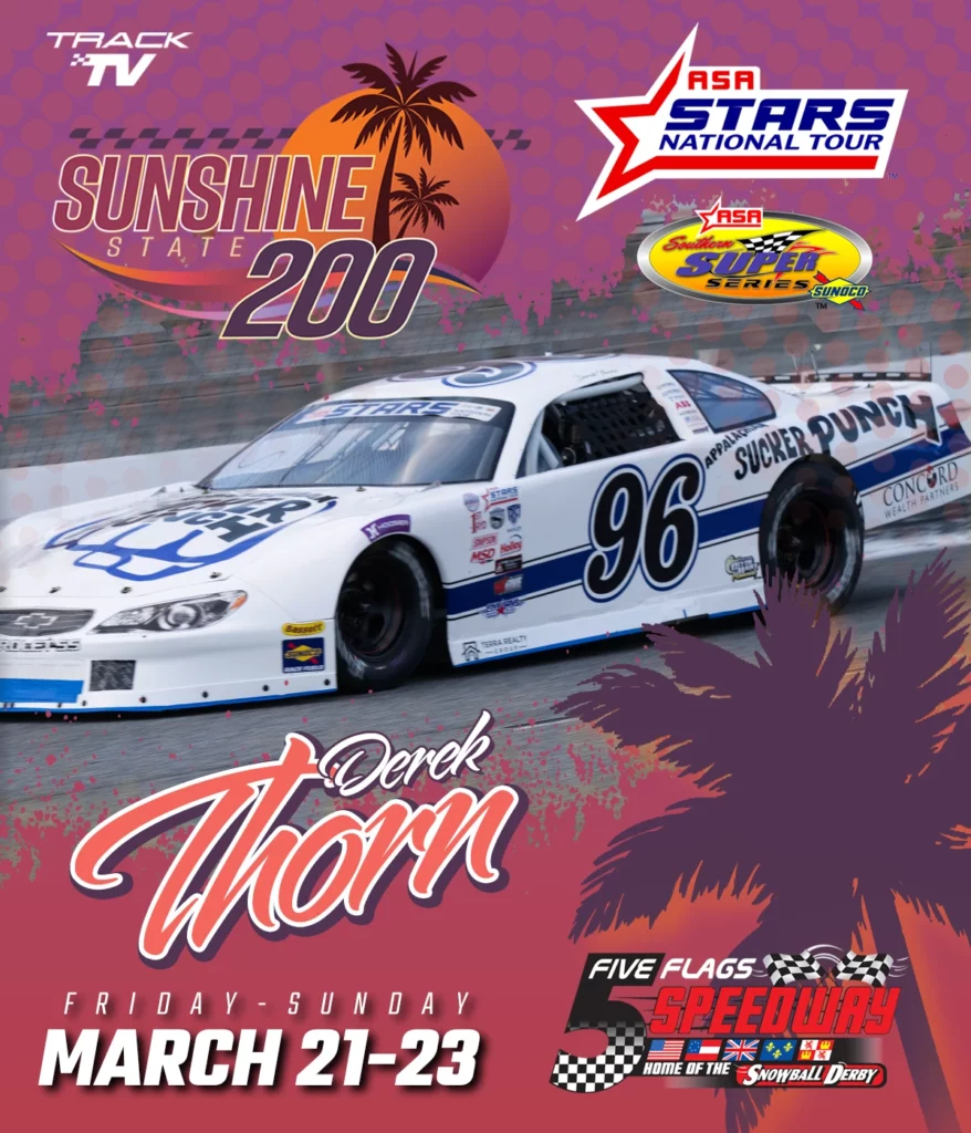 Derek Thorn Enters Sunshine State 200 | Appalachian Sucker Punch ASA ...