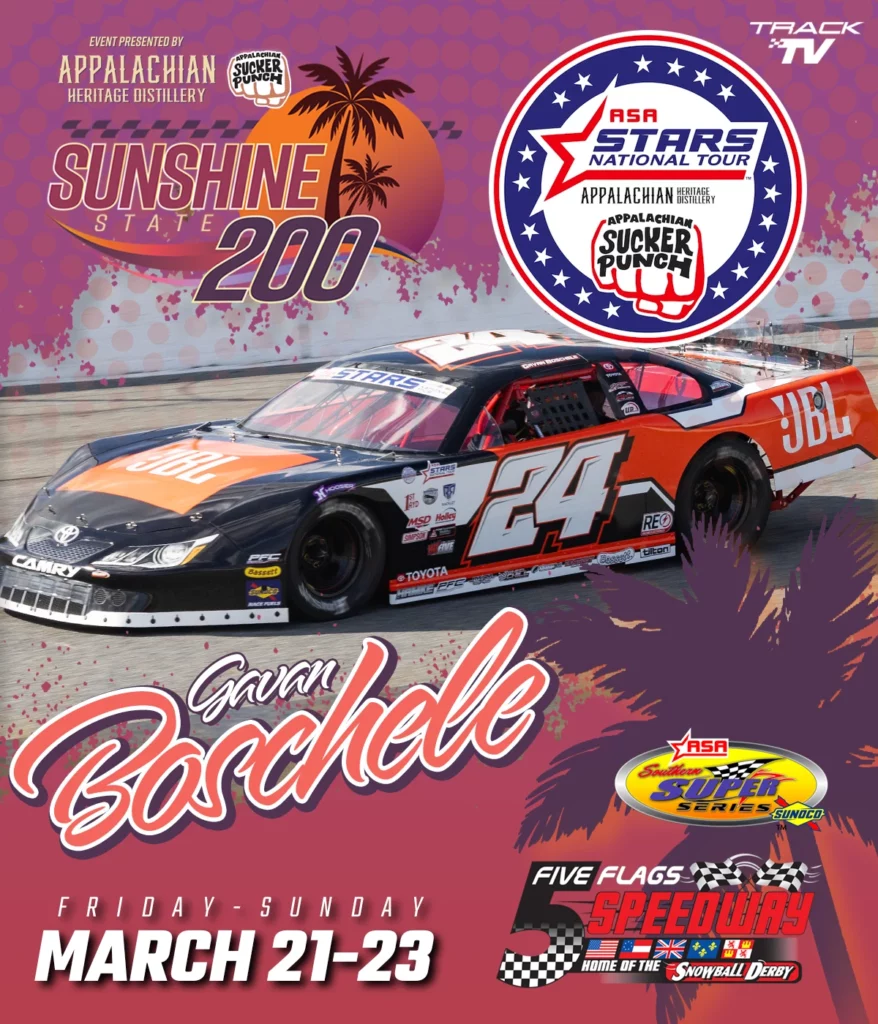 Gavan Boschele Enters Sunshine State 200 | Appalachian Sucker Punch ASA ...
