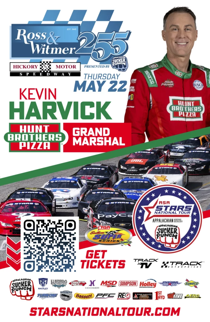 Kevin Harvick Named Grand Marshal for Ross & Witmer 255 at Hickory ...