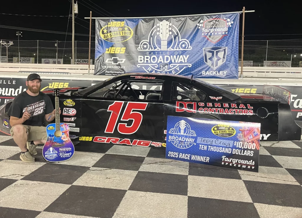 Trey Craig Declared Winner of Rackley Roofing Battle of Broadway 150 ...