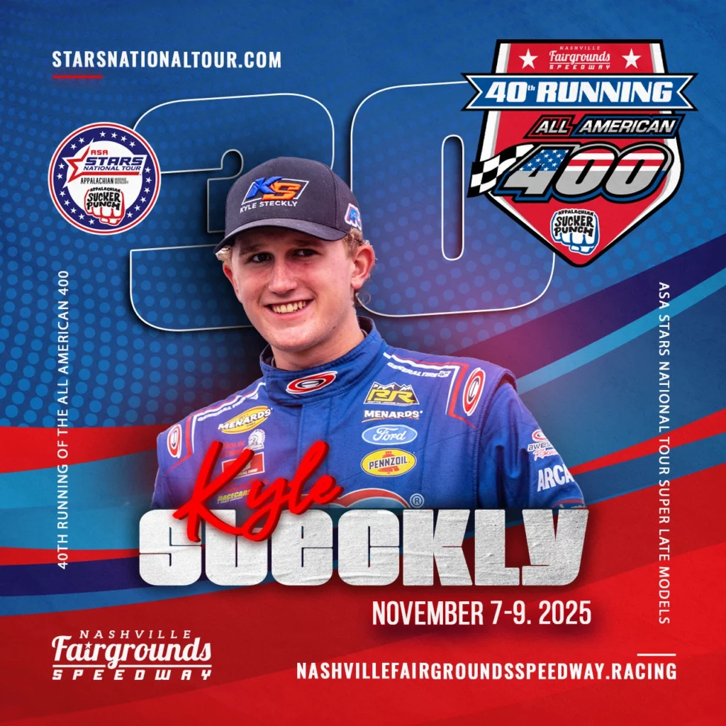 Kyle Steckly Joins Star-Studded Field for 40th Running of the All ...