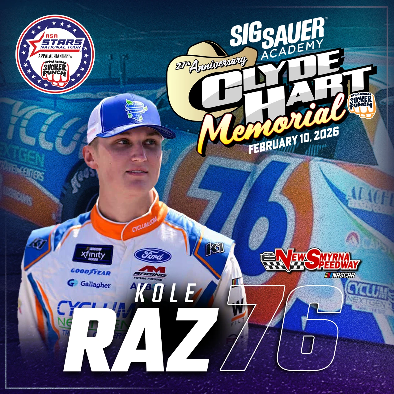 Kole Raz Brings West Coast Winning Pedigree to Clyde Hart Memorial ...