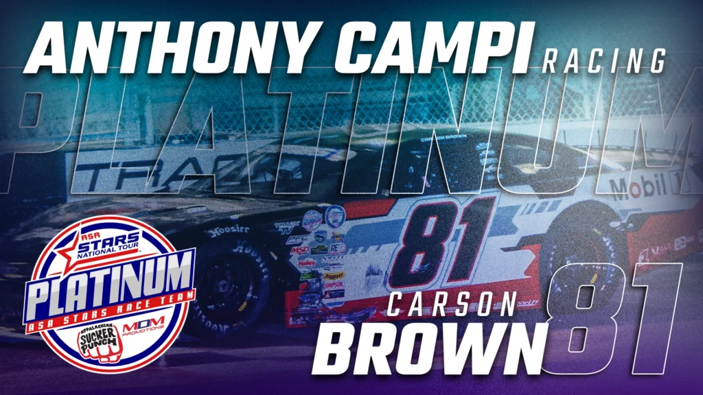 Anthony Campi Racing Joins ASA STARS National Tour Platinum Program ...