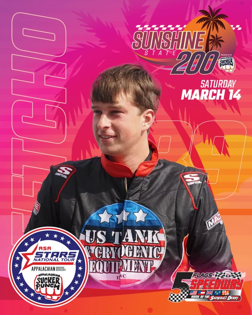 Dylan Fetcho Set to Compete in Sunshine State 200 Presented by ...